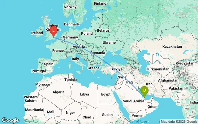 Private Jet Doha to London & Back | Private Jet Charter