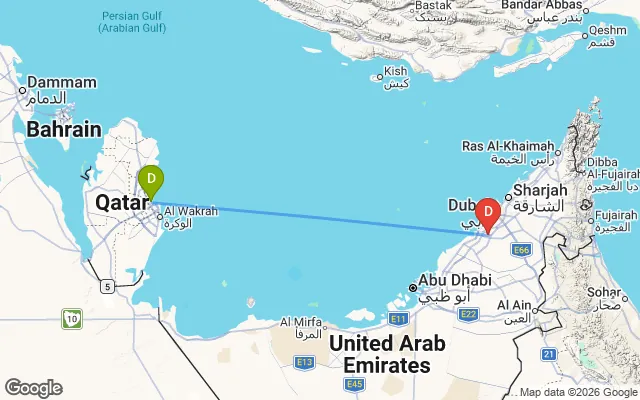 Private Jet Doha to Dubai & Back | Private Jet Charter