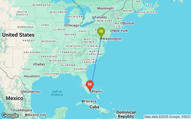 Private Jet Washington D.C. to Miami & Back | Private Jet Charter